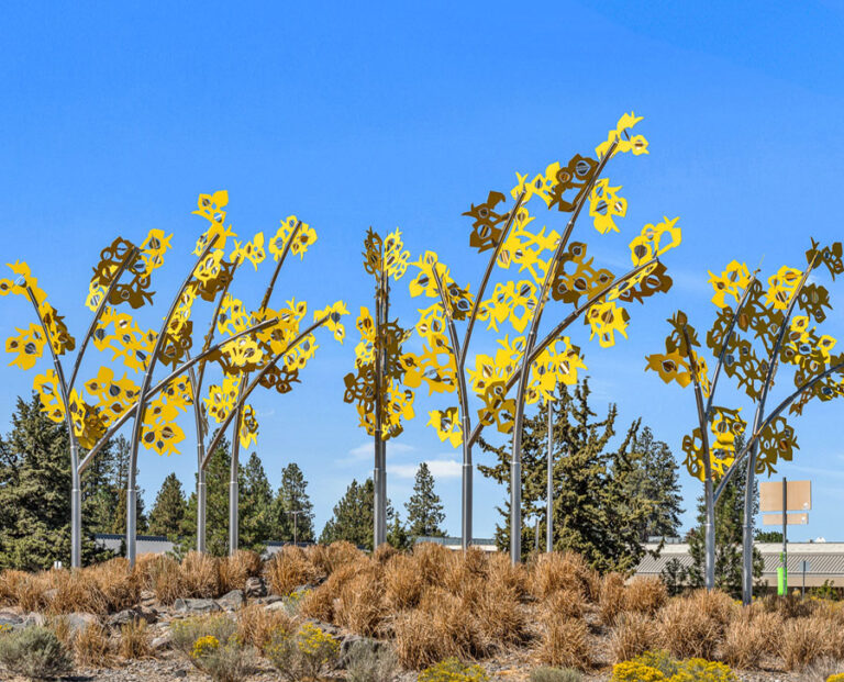 Gilded River – Art in Public Places